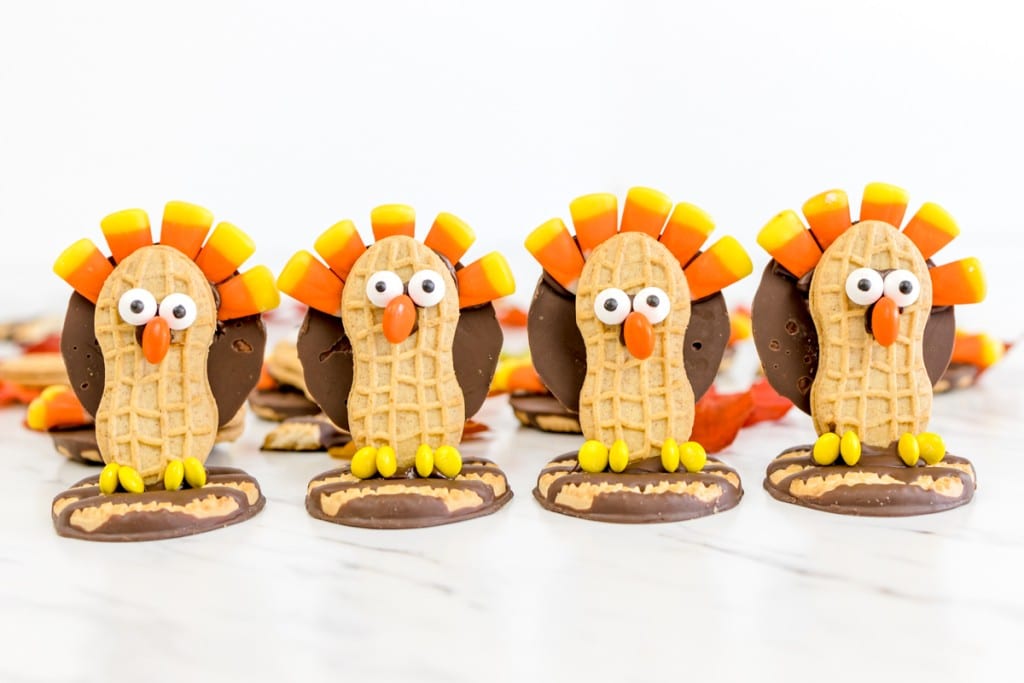 Turkey Nutter Butter Cookies