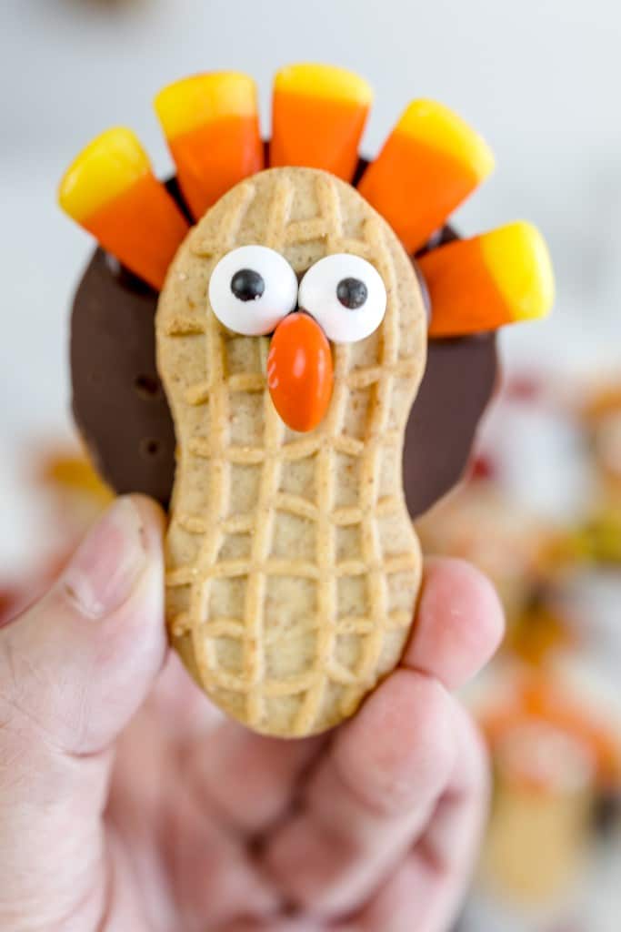 Turkey Nutter Butter Cookies