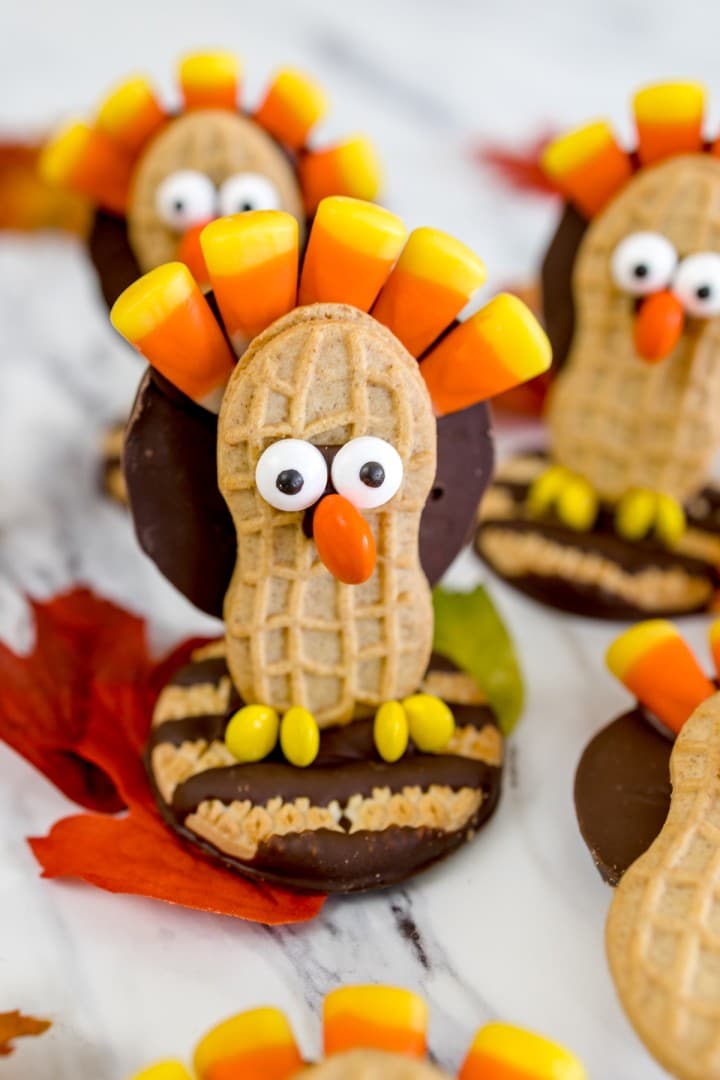 Turkey Nutter Butter Cookies