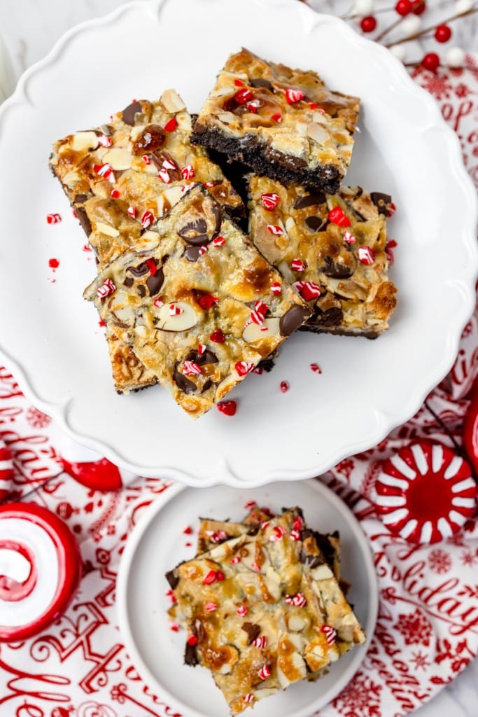 Christmas Magic Bars - 7 Layer Bars Holiday Recipe