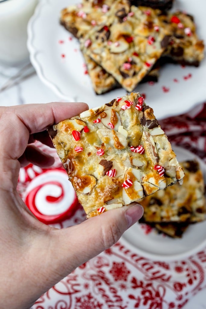 Christmas Magic Bars - 7 Layer Bars Holiday Recipe