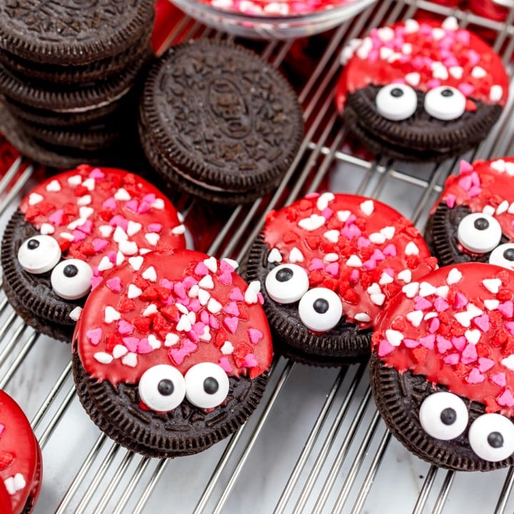Love Bug Oreo Cookies (No Bake) | Best Cookie Recipes