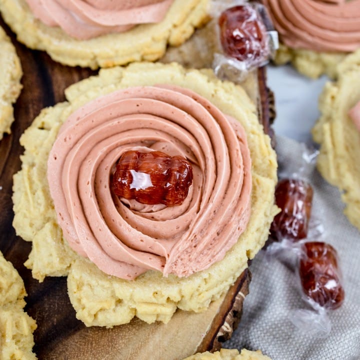 Homemade Root Beer Cookies taste just like a Float