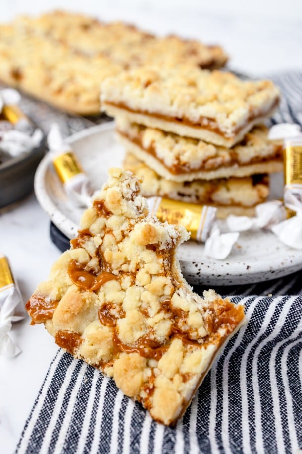 Salted Caramel Bars - Disney Epcot Copycat Recipe