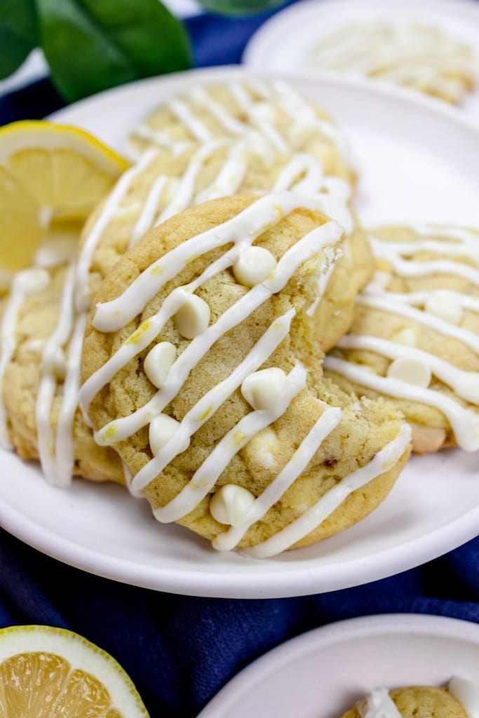 Tasty Lemon White Chocolate Chip Cookies | Best Cookie Recipes