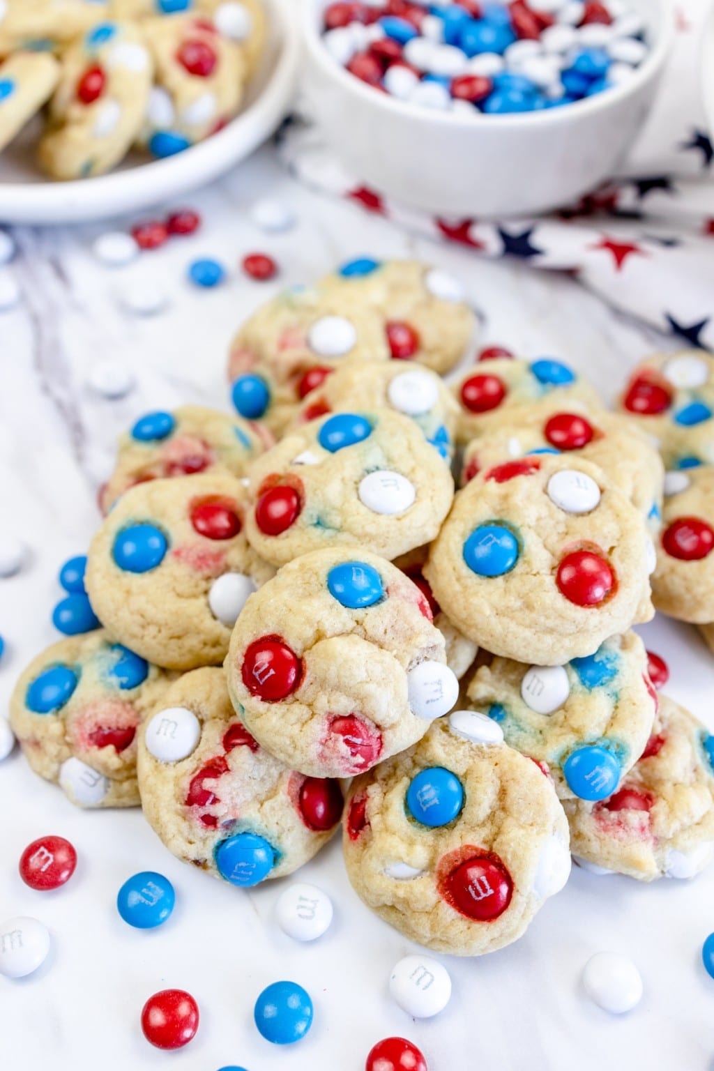 Mini M&M Cookies - Best Chewy Chip Cookie Recipe